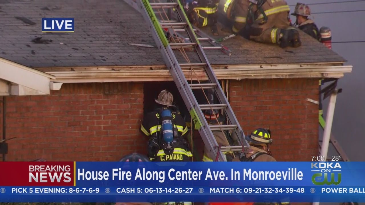 Crews Battle Fire In Monroeville - YouTube