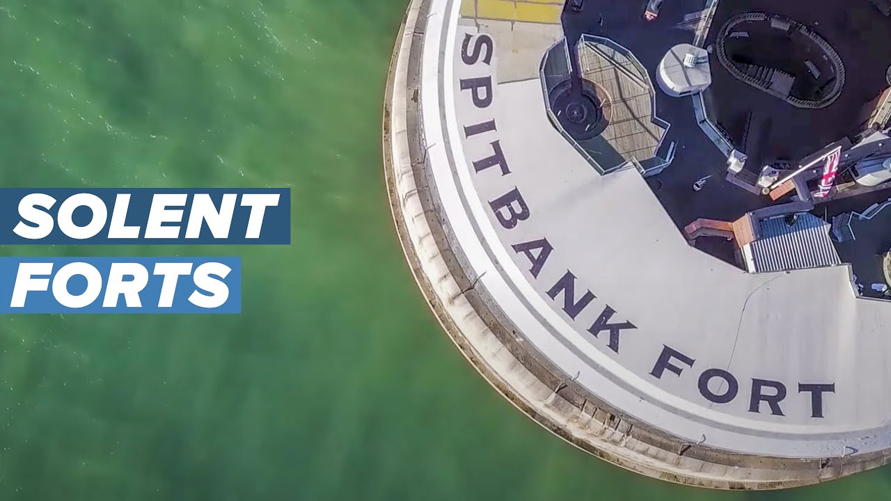 Solent Forts: Spitbank Fort and No Man’s Fort (Drone) (4K) - YouTube