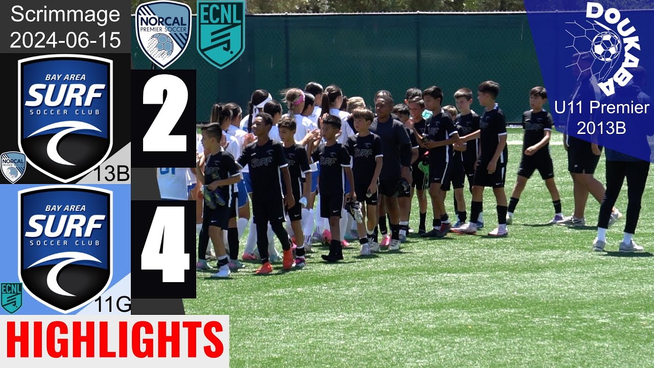 Bay Area Surf 13B Pre-MLS 2-4 Bay Area Surf 11G ECNL | NorCal / ECNL ...