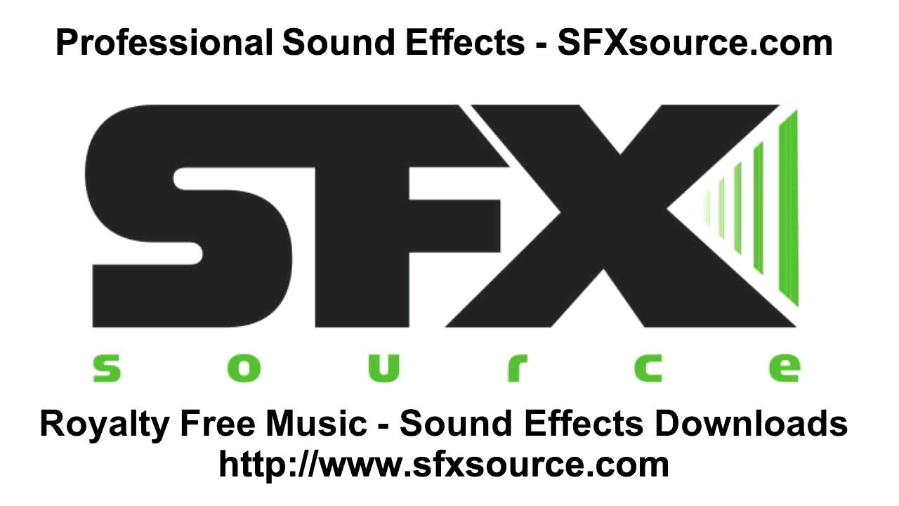 Professional Sound Effects - SFXsource.com - YouTube