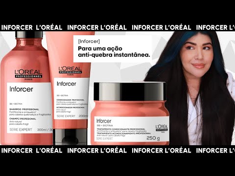✨ L’Óreal Inforcer: Linha antiquebra para fortalecimento de cabelos quebradiços