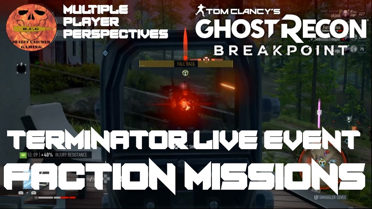 Ghost Recon Breakpoint Terminator Live Event - Day 1 Faction Missions ...