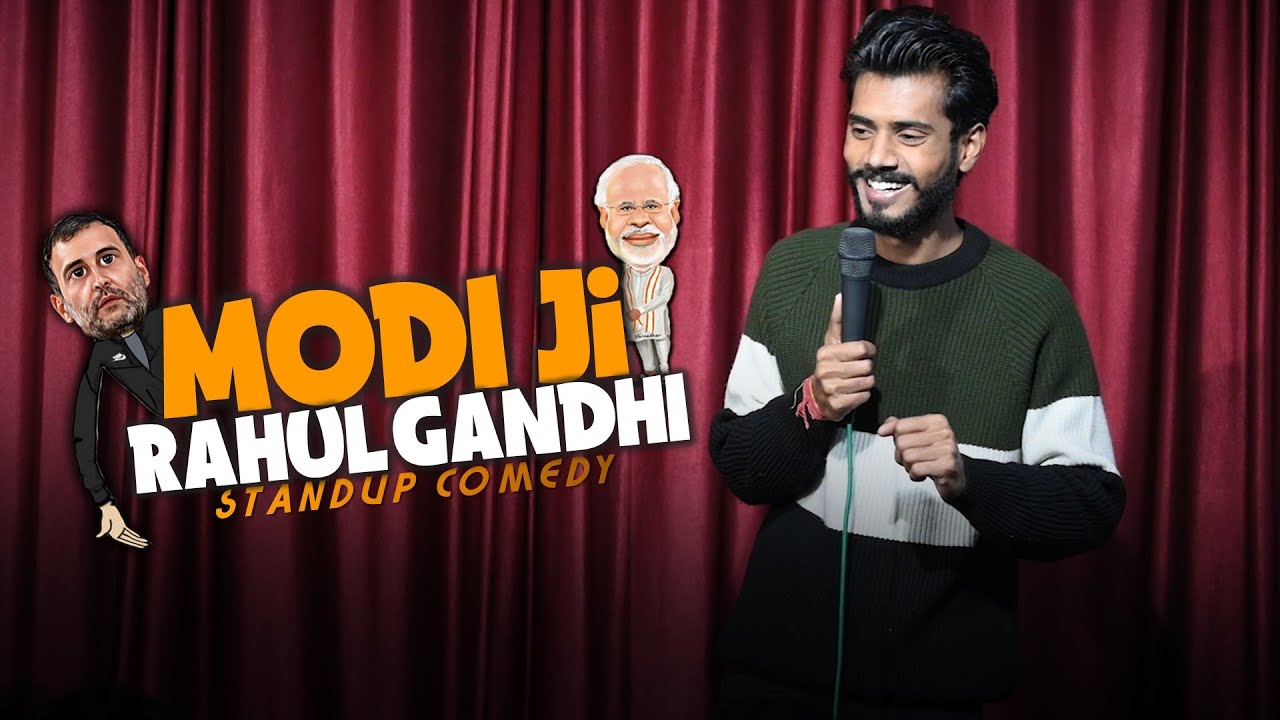 MODI JI & RAHUL GANDHI || Stand Up Comedy || Aditya Mehta - YouTube