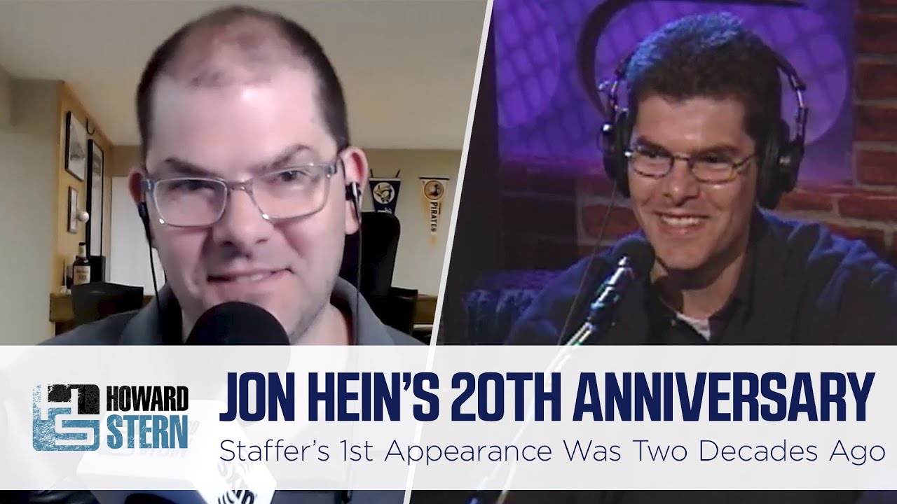 Jon Hein Celebrates 20 Years With the Stern Show - YouTube