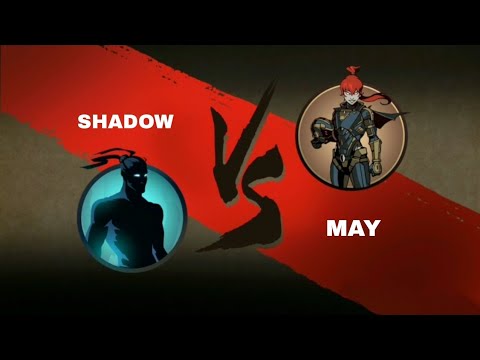 Shadow Fight 2 - SHADOW Vs MAY - YouTube