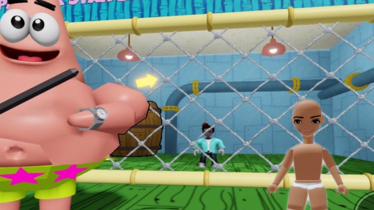 PATRICK STAR BARRY’S PRISON RUN! Walkthrough FullGAMEPLAY #ScaryObby # ...