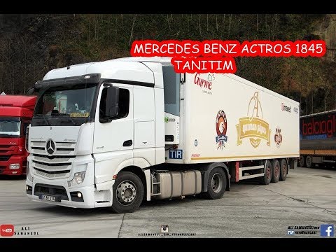MERCEDES BENZ ACTROS 1845 2018 TANITIM VE DAHA FAZLASI