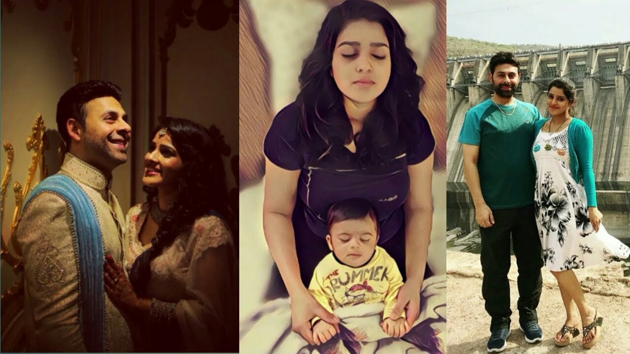 Swathi Chinukulu Serial Actress Monisha With Husband Pictures | Telugu ...