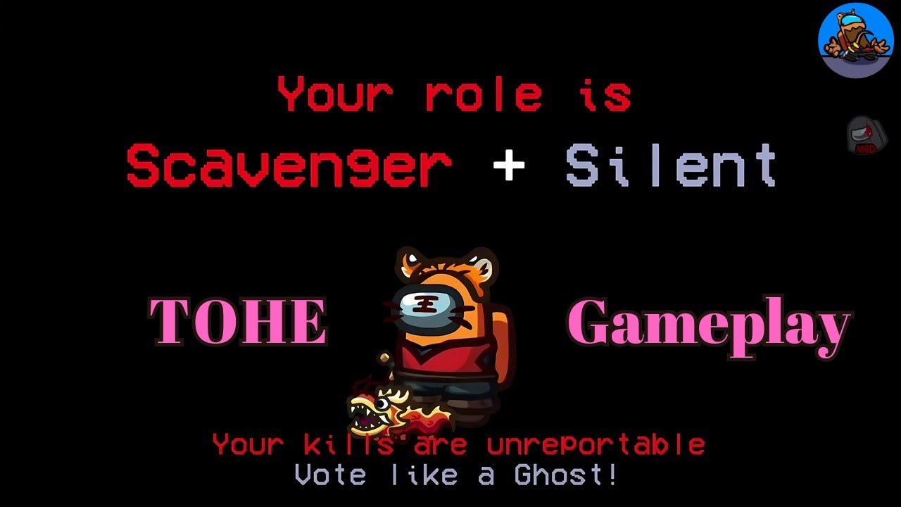 Being a Scavenger In Among Us TOHE MOD | Among us TOHE Vindicator Role ...