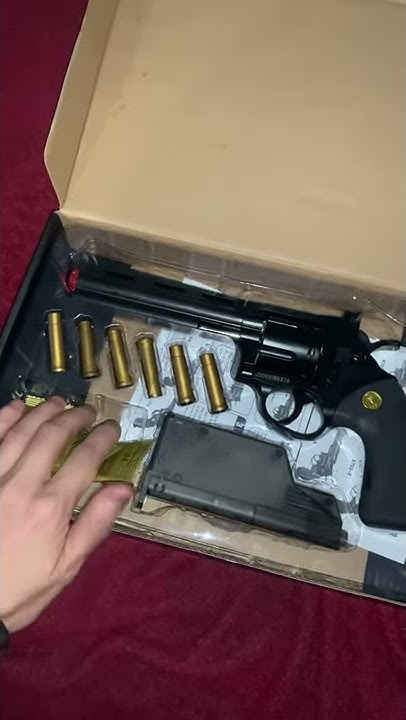 Python 357 gel blaster - YouTube