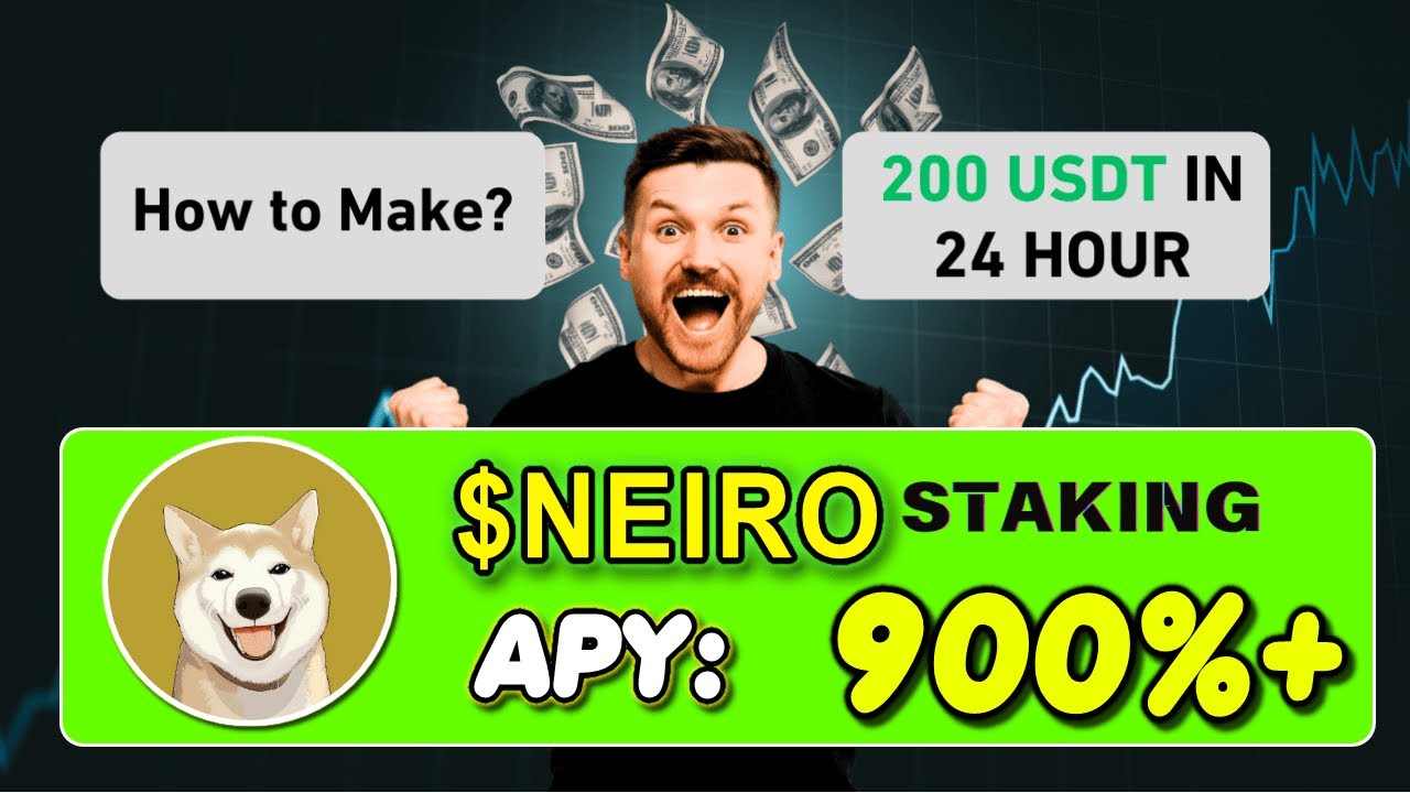Stake NEIRO Crypto coin for Passive Income 🚀 Staking NEIRO token Crypto Coin for Huge Rewards ...