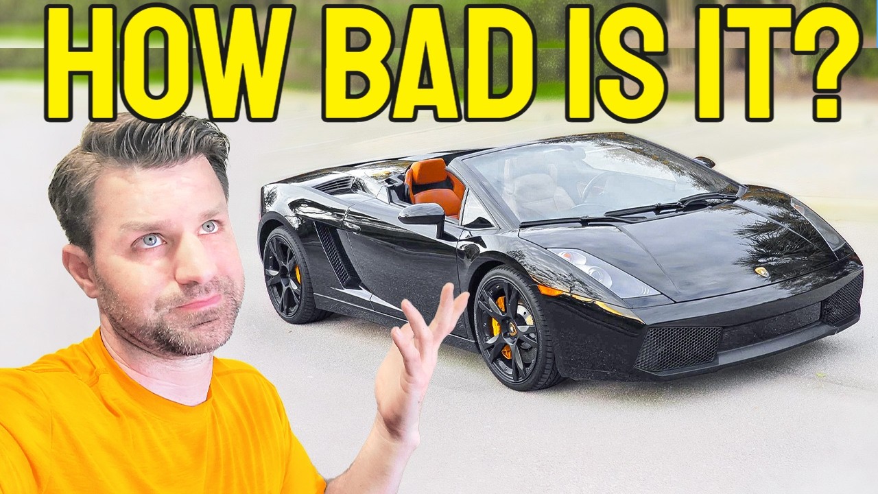 Fixing a Lamborghini Is Actually Pretty Simple - At Home DIY - YouTube