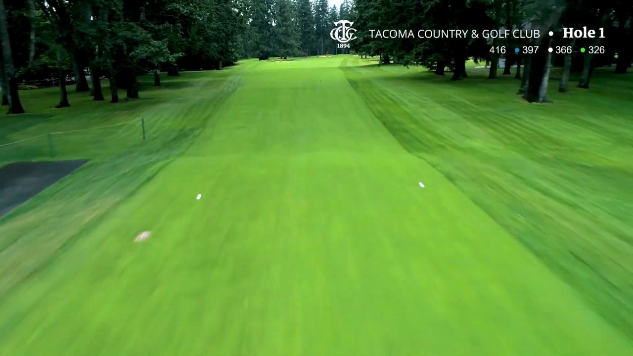 The First Hole - Tacoma Country & Golf Club - YouTube