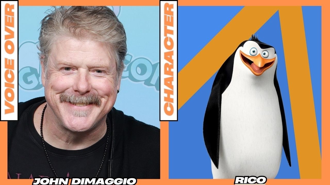 comparison character and their voice over penguin of madagascar : two ...