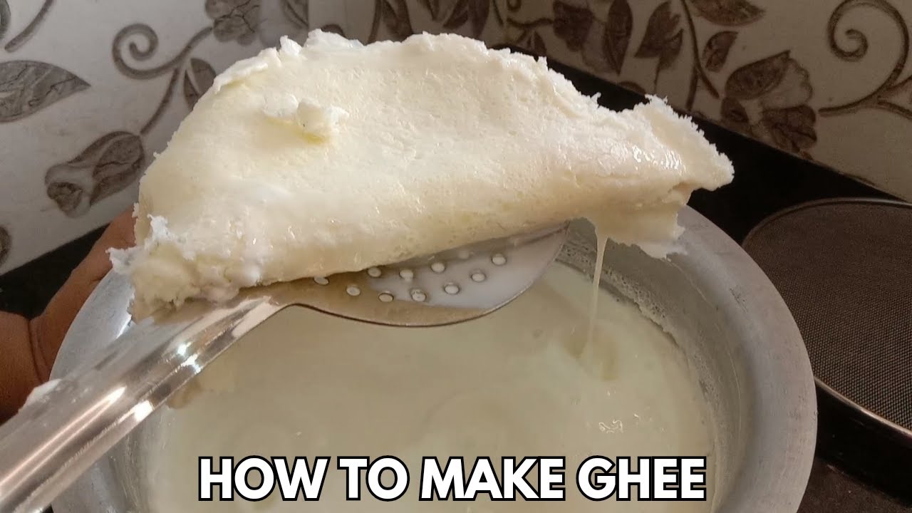 How to make Ghee at home? 🤔 - YouTube