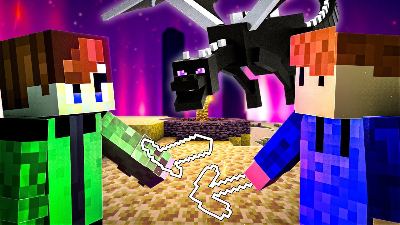 Attempting to beat Minecraft, with no tools - YouTube