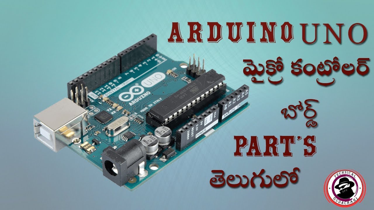Arduino Uno In Telugu Youtube