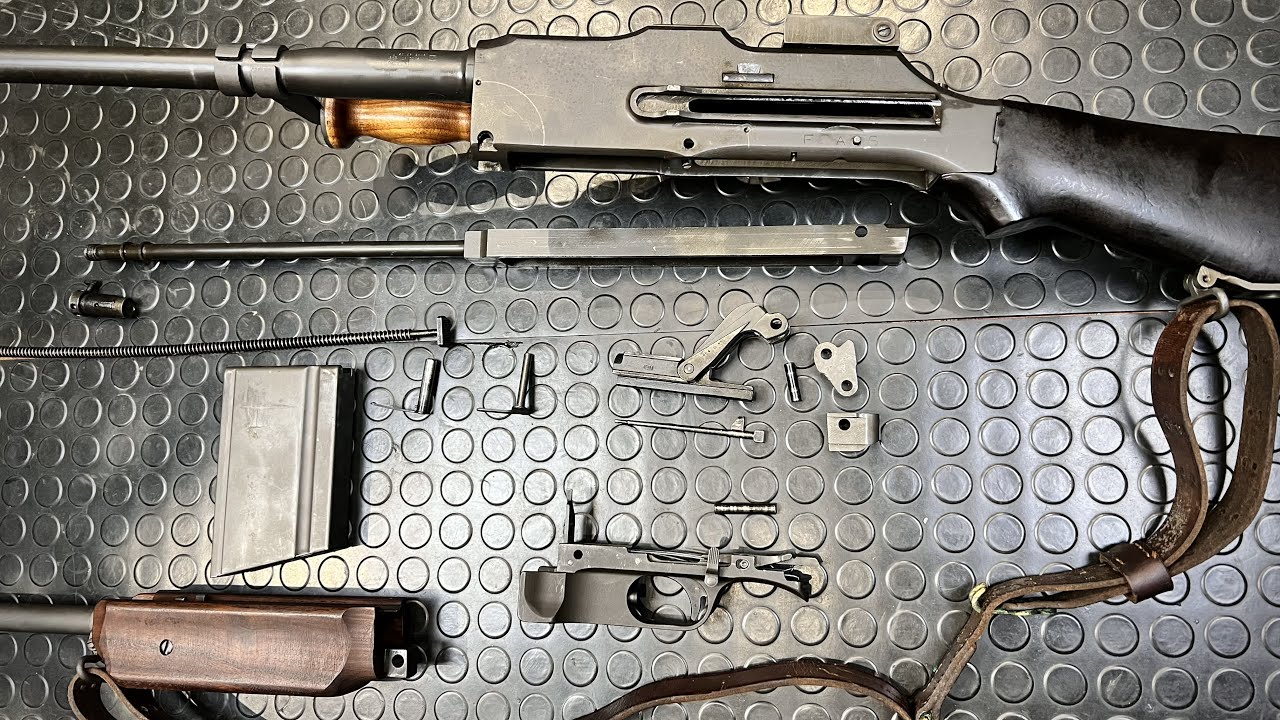 1918A2 BAR | How to Disassemble - YouTube