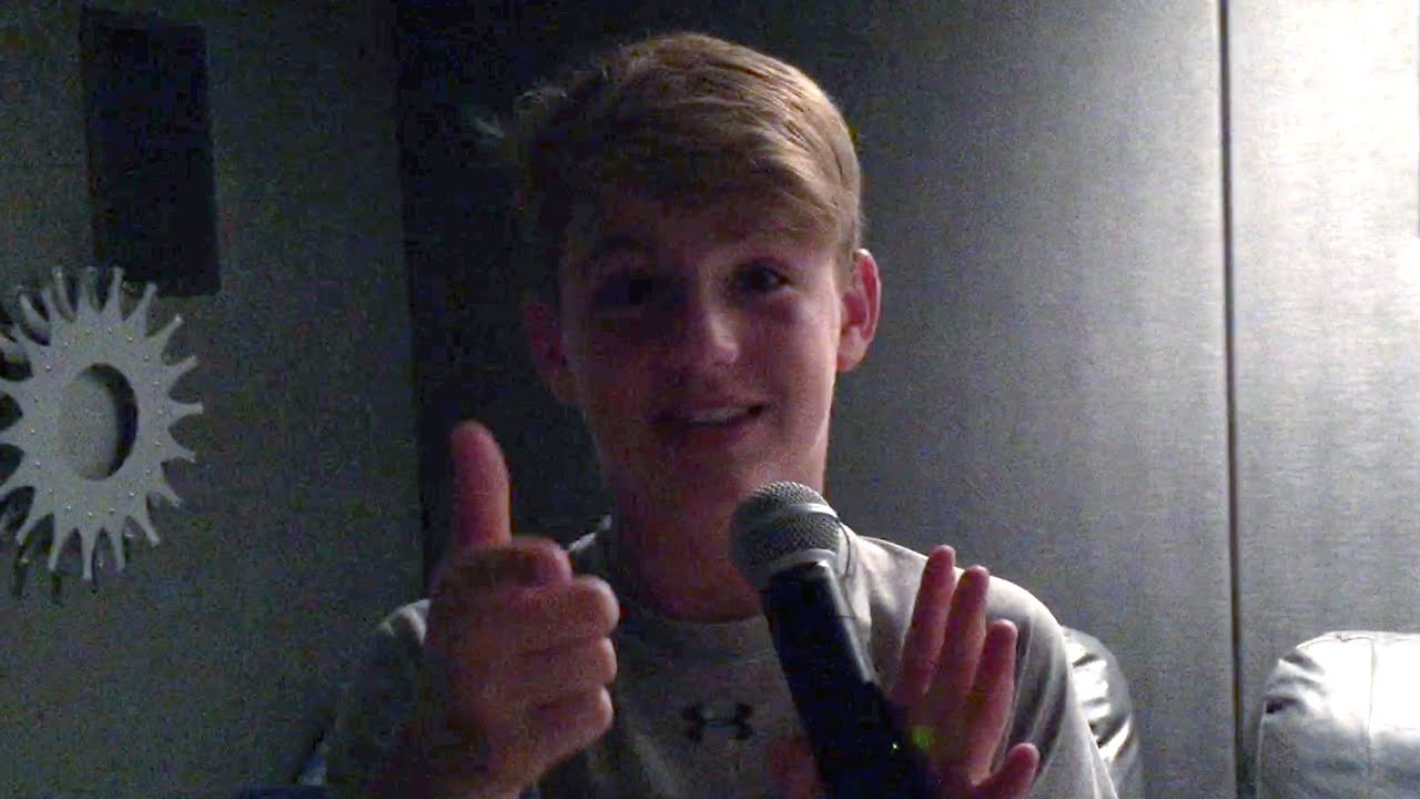 Rare MattyBRaps Rehearsal Footage (New Kids) - YouTube