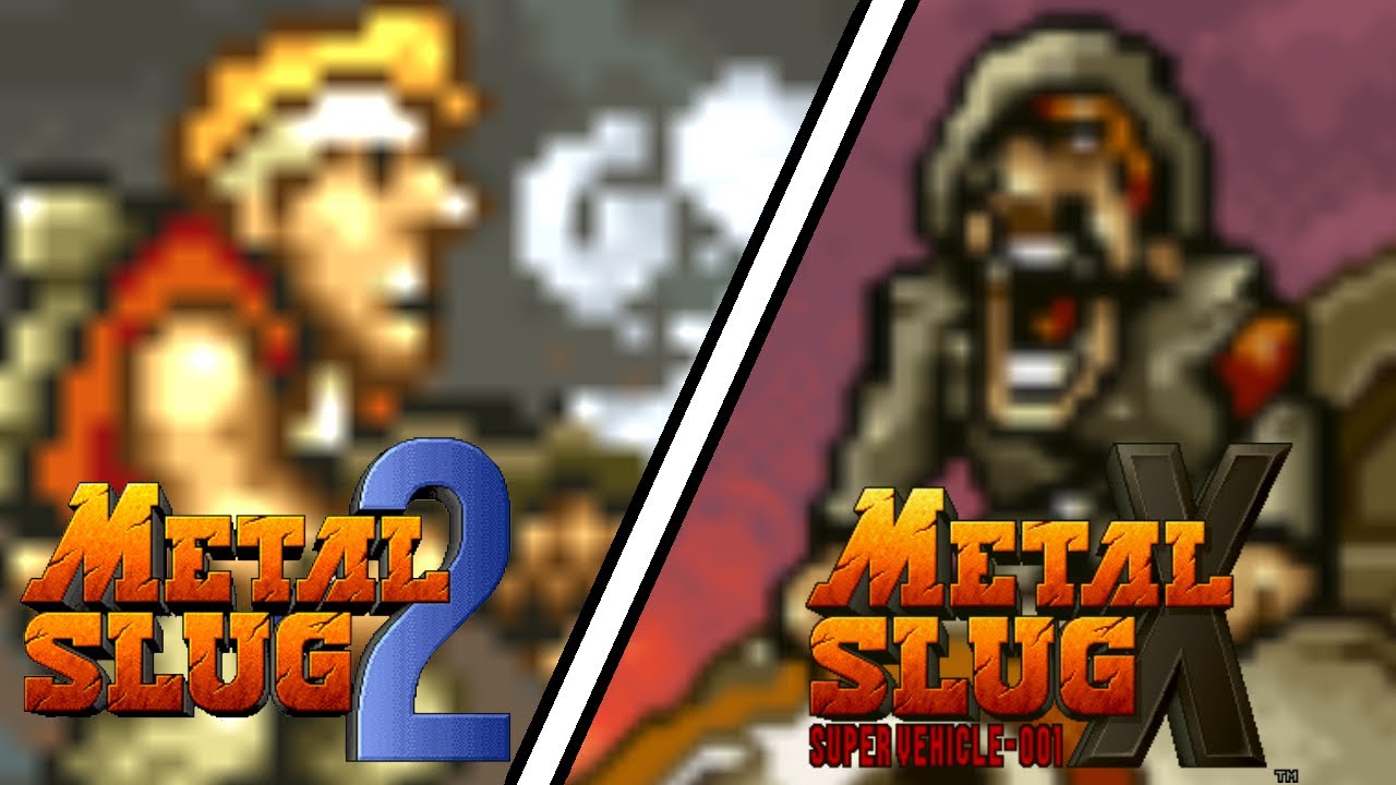 BOSS LEVEL COMPARISON (Metal Slug 2 and X) - YouTube