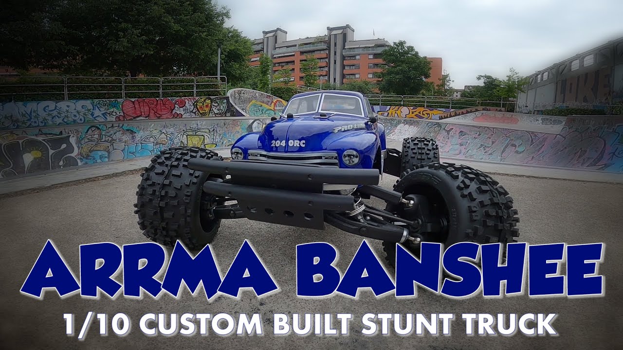 2040 RC - Under the hood & first run: 1/10 Arrma "Banshee" custom built ...