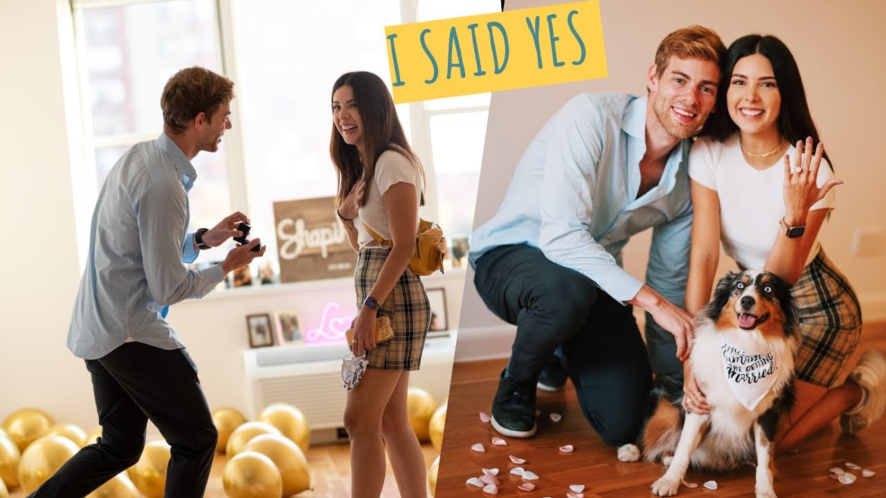 The proposal | Our long distance relationship finally ends ...