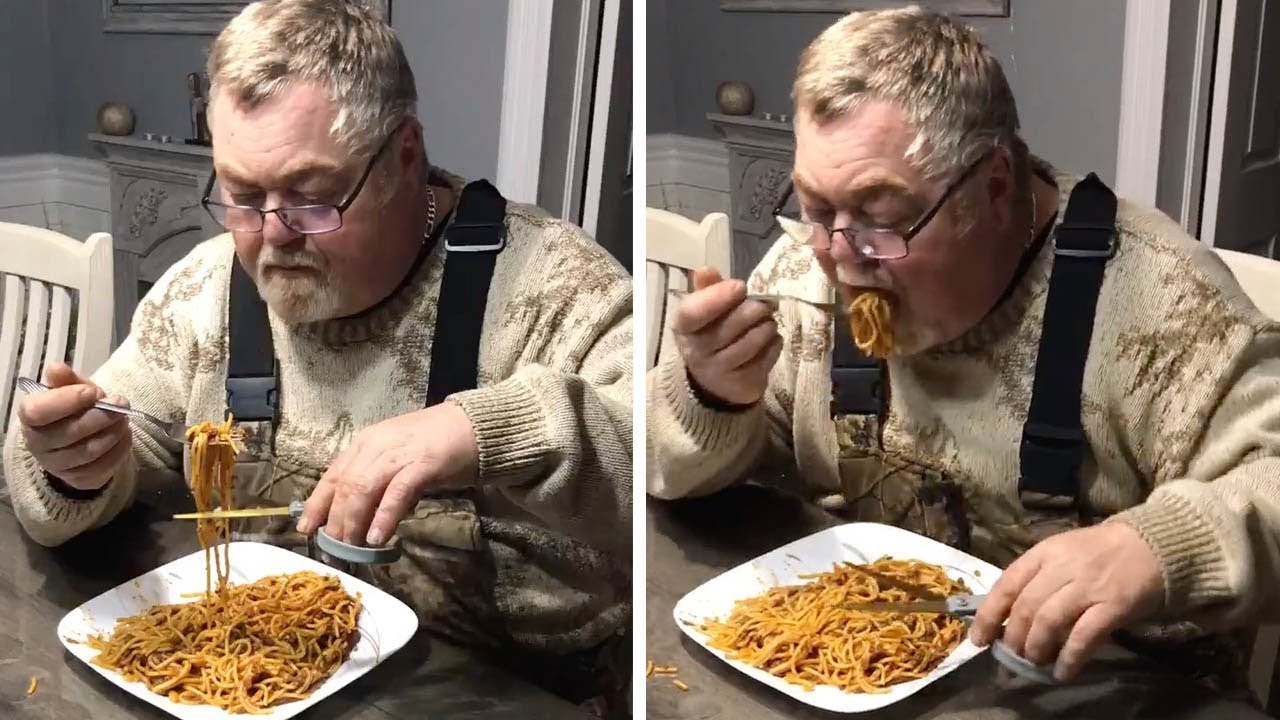 Kid Eating Spaghetti Meme