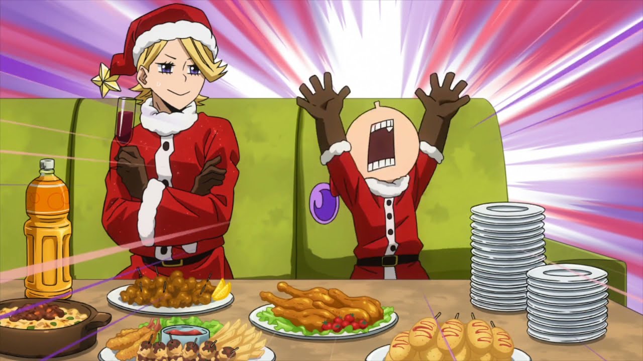 Sato cook Regular food on Christmas party(dub) | My hero academia ...