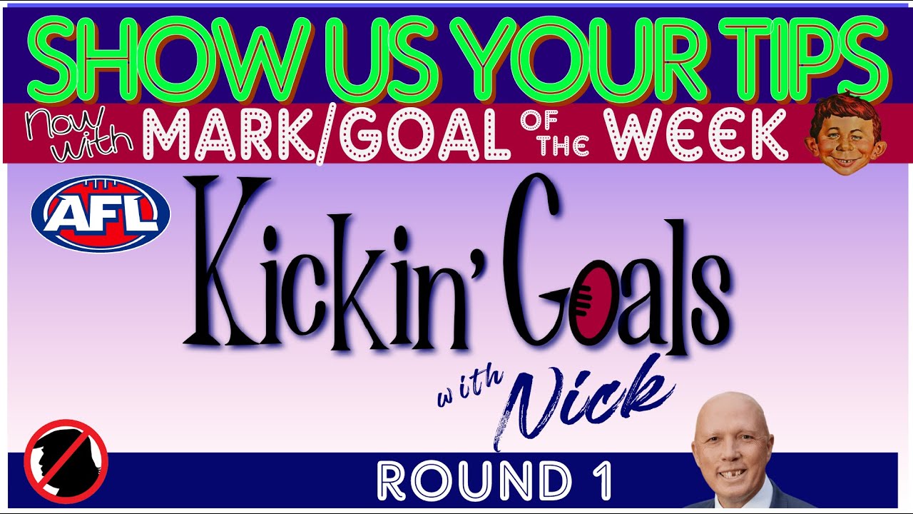 Round 1 AFL Footy Tips - YouTube