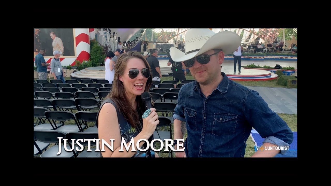 Justin Moore Interview | 30th Annual National Memorial Day Concert ...