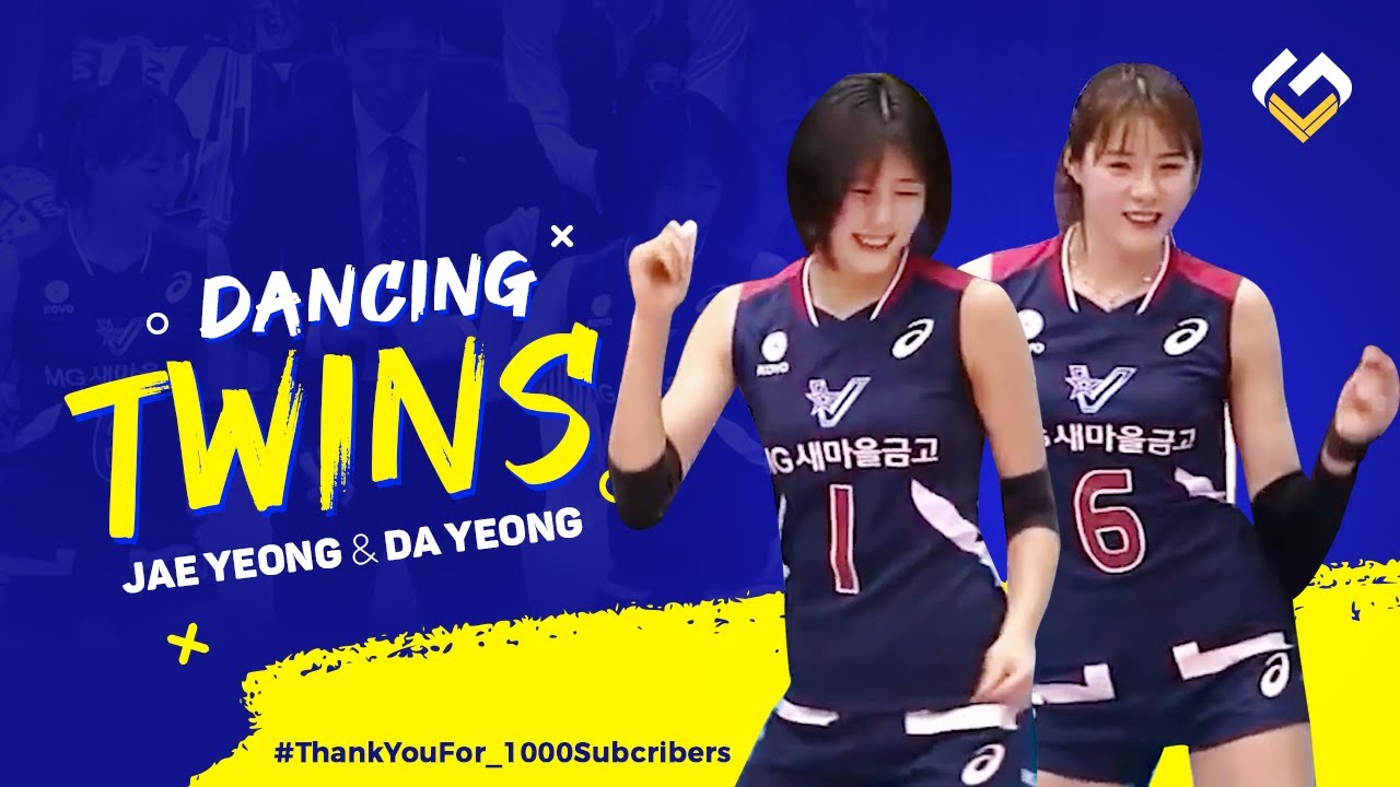 DANCING TWINS | Lee Jae Yeong - Lee Da Yeong (이재영·이다영) | @VolleymixTV ...