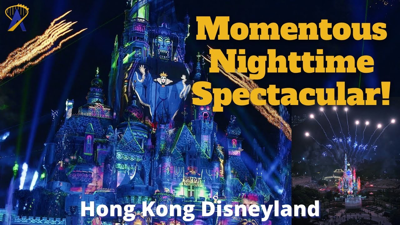 Momentous Nighttime Show Preview at Hong Kong Disneyland - YouTube