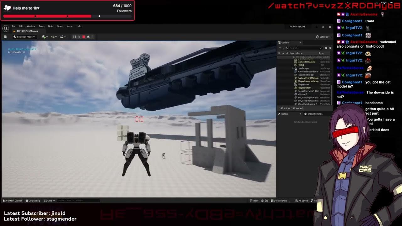 Got hit with insomnia, time to gamedev! Making char-movements - YouTube