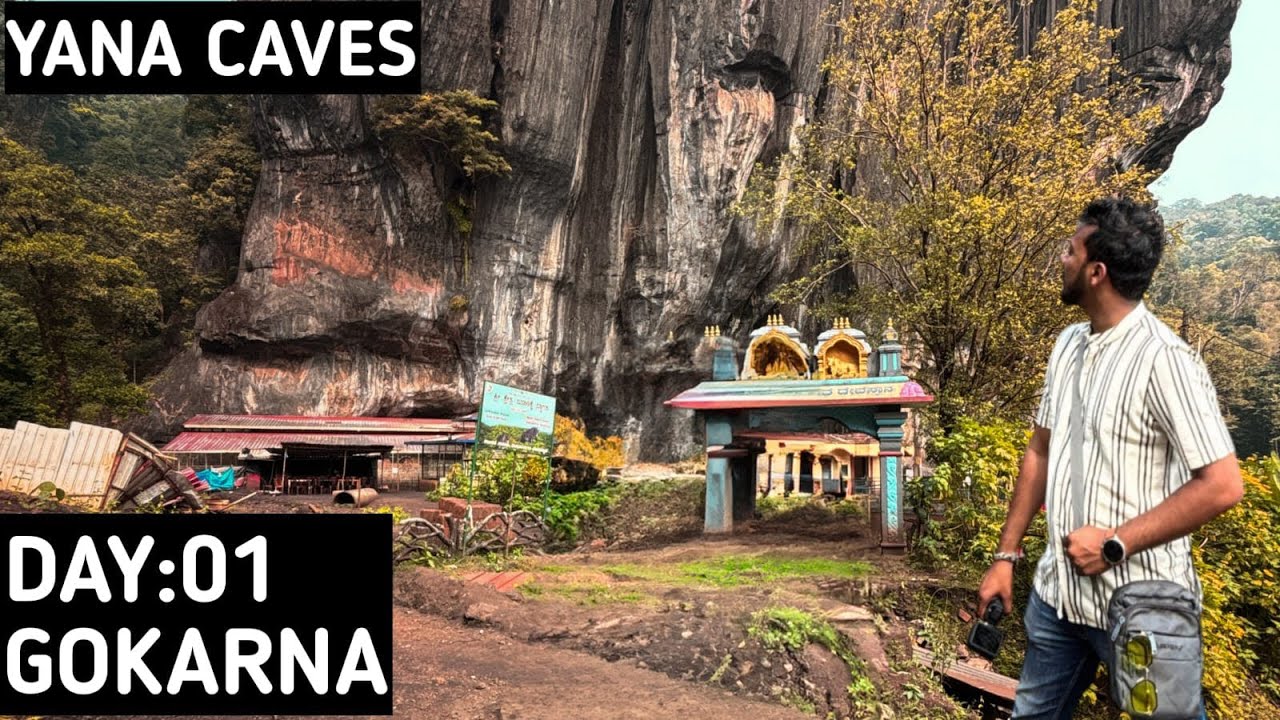 Vlog: 16 | Gokarna | Yana Caves | Vibhuti water Falls | Karnataka ...