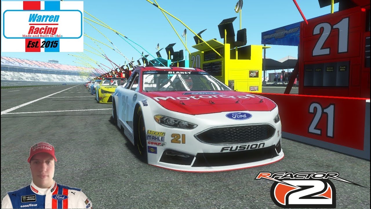 rFactor 2: Running the 2016 NASCAR Mod - YouTube