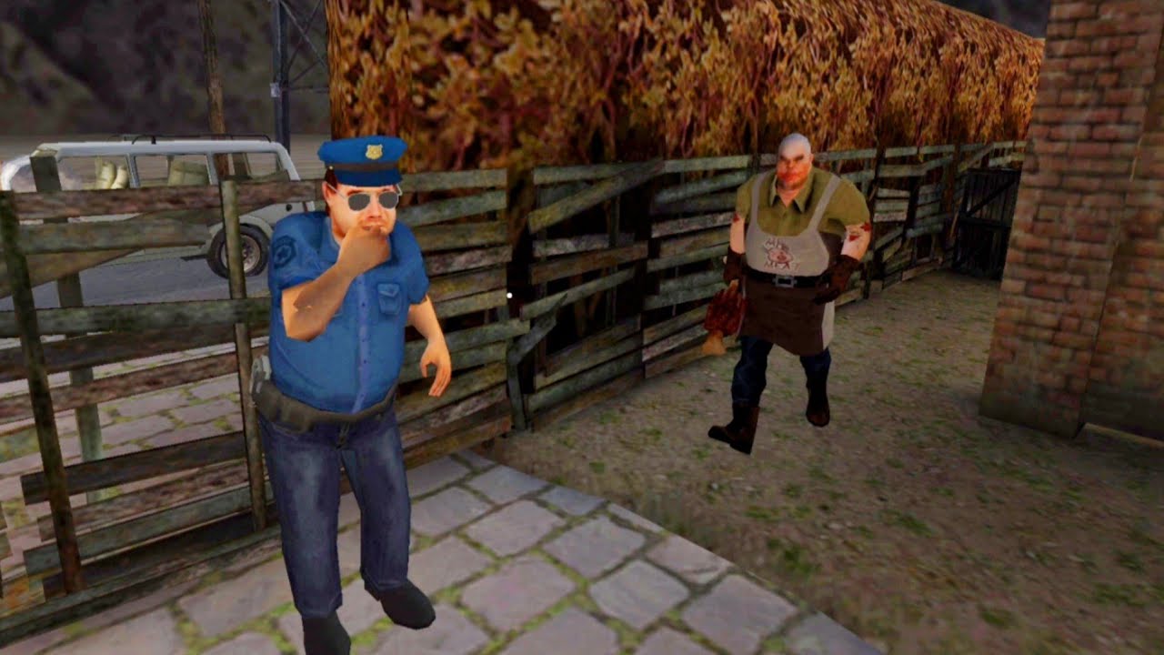 SHORT MR MEAT IS VERY FAST BUT POLICE OFFICER SUCCESSFULLY ARRESTED HIM ...