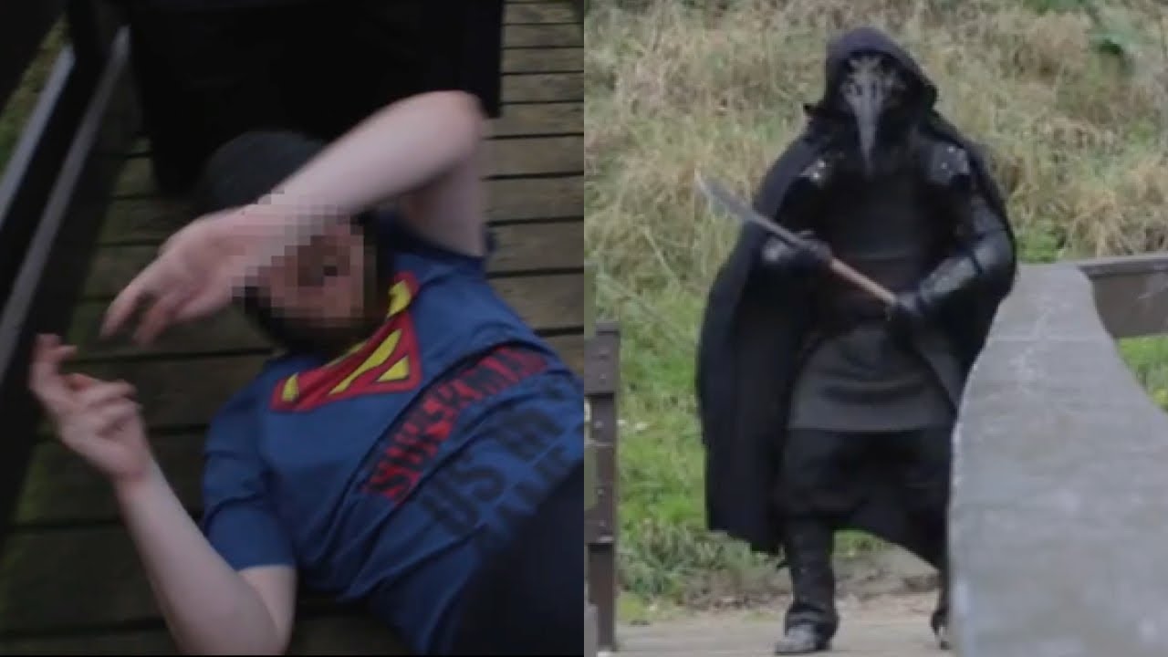 The Owlman Pranks 3: Raven Monsters! - YouTube