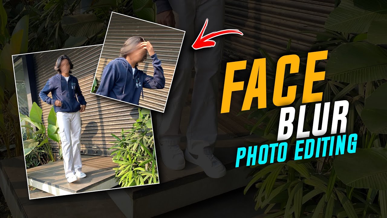 FACE BLUR PHOTO EDITING | INSTAGRAM TRENDING PHOTO EDITING TUTORIAL ...