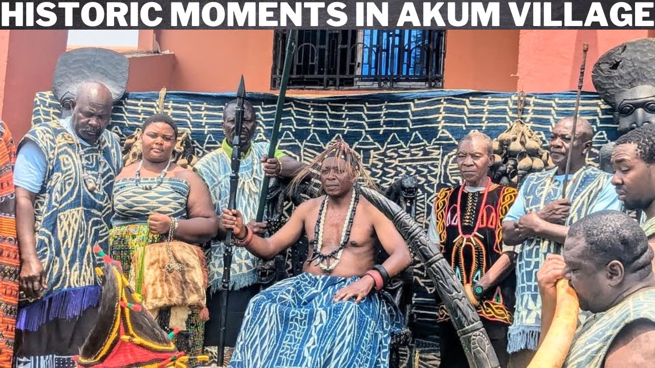 STONING RITUAL AND CORONATION OF HRH EUGENE NGWASHI I OF AKUM VILLAGE ...