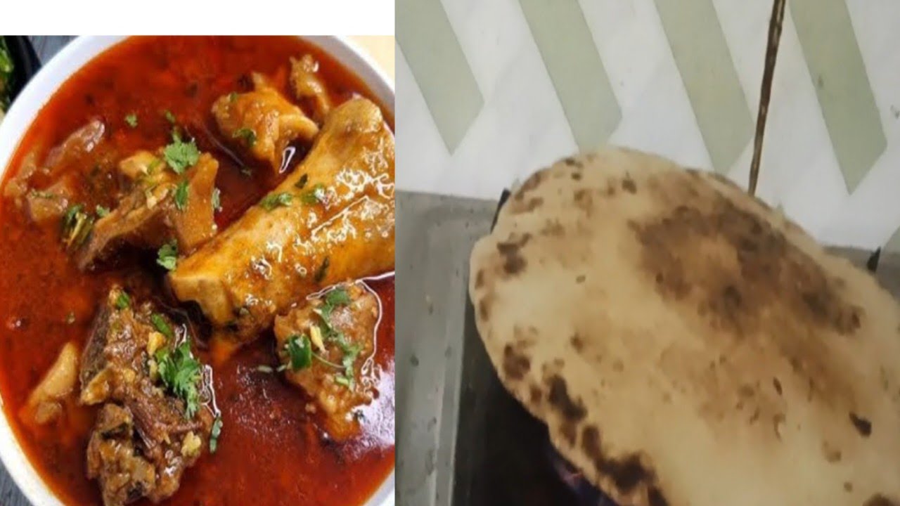 beef paye or bajre ke roti# fouji ji ke liye bnai#aliya fouji wife ...