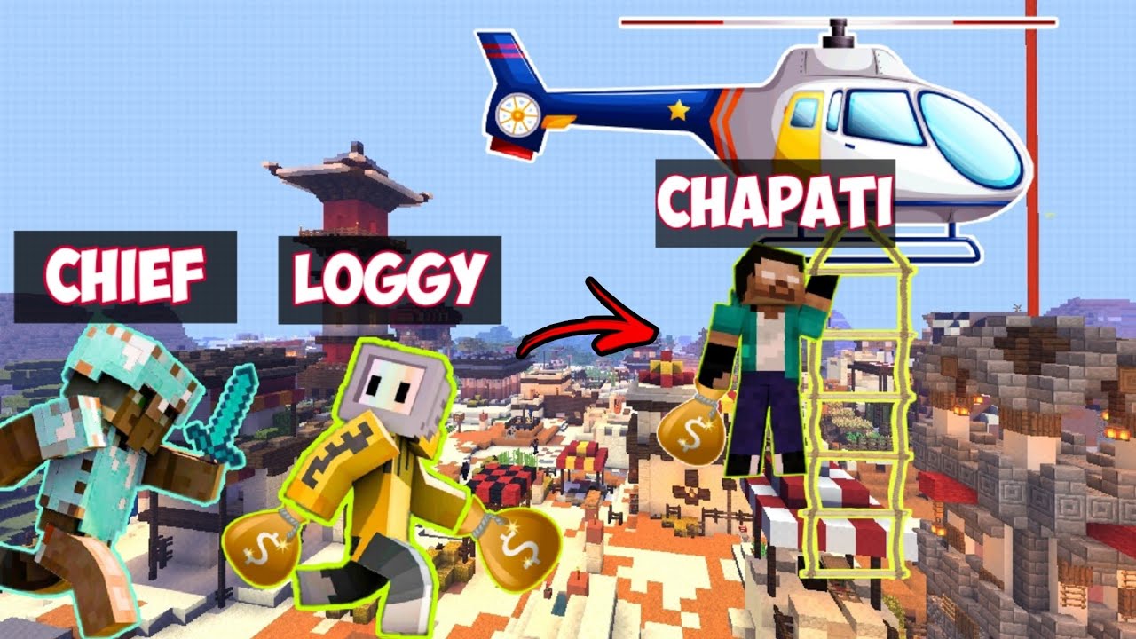STEALING MONEY FROM CHIEF WITH LOGGY || Chapati Hindustani Gamer ...