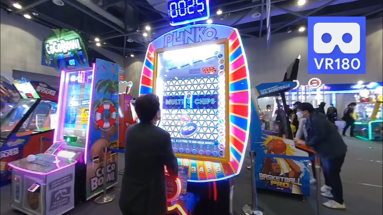 3D 180VR 4K Play Plinko, The Price is Right, Arcade Game Machine in ...