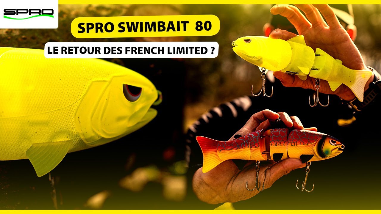 SPRO SWIMBAIT 80 : Le retour des French Limited ? 🇫🇷🔥 - YouTube