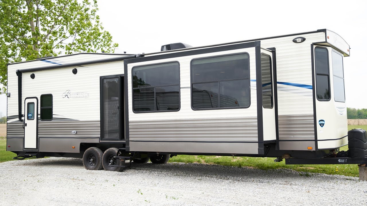 2018 Keystone Residence 40LOFT Trailer RV - YouTube