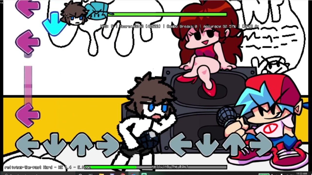 FNF Changed mod | Reliving the past 3 misses cool - YouTube