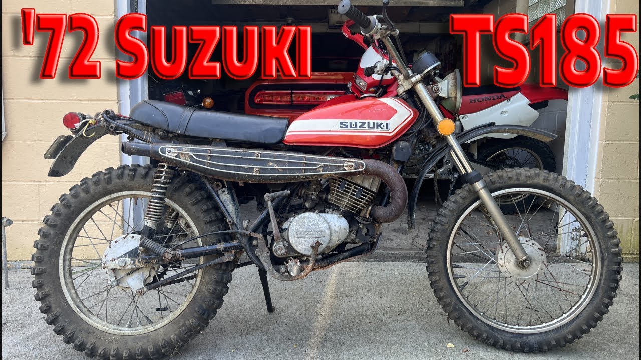 1972 Suzuki TS185: Will it start? - YouTube