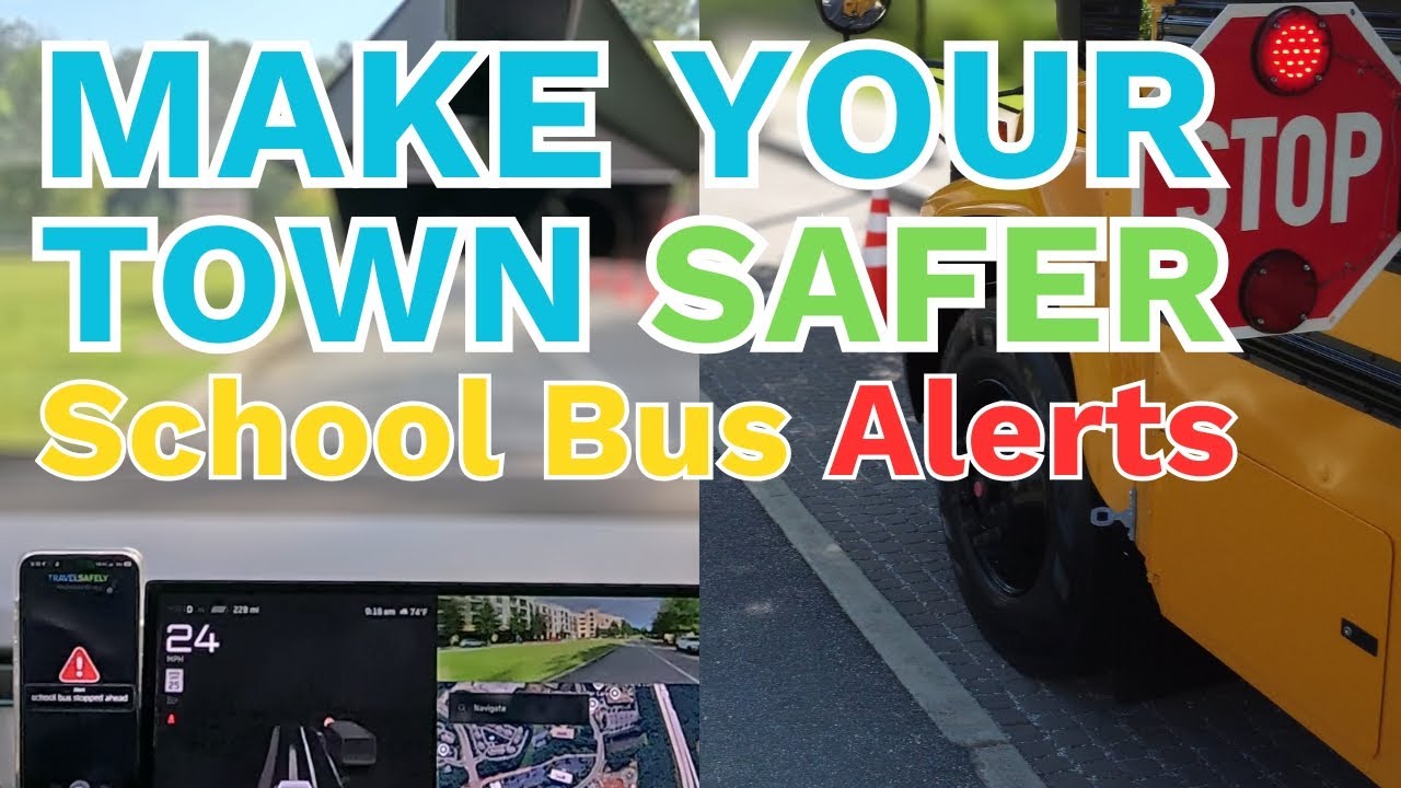 Improve School Bus Safety in Your Town With Glance - YouTube