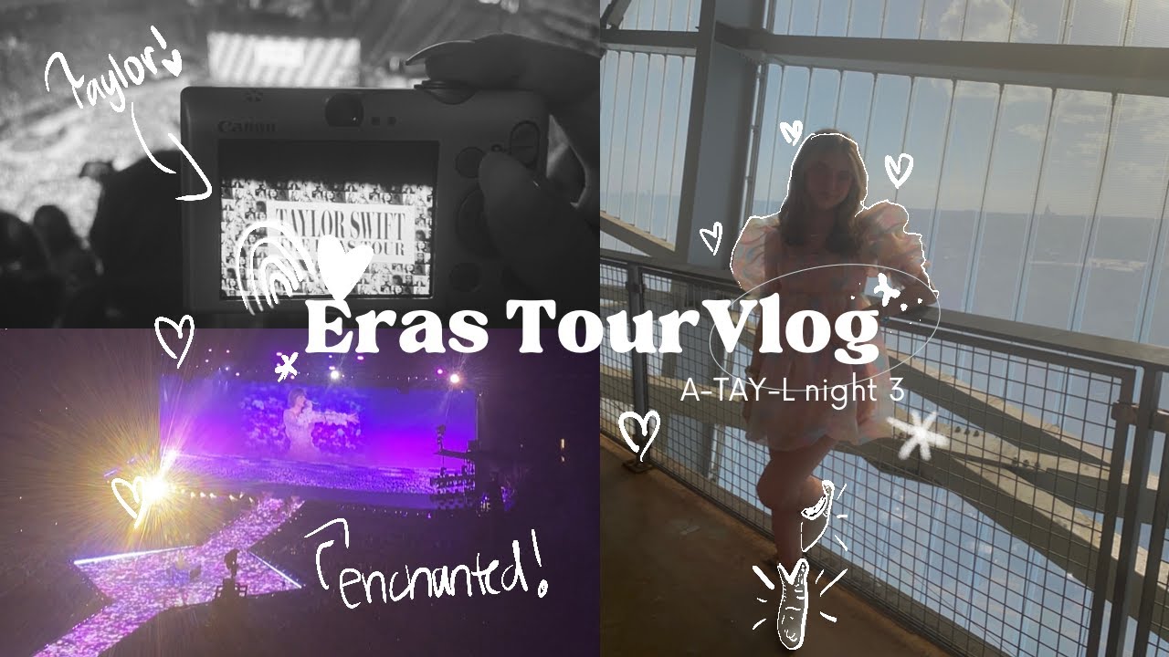 Eras Tour Vlog | A-TAY-L 4.30.2023 | ft. my fav surprise song 🪩🎤💜 - YouTube