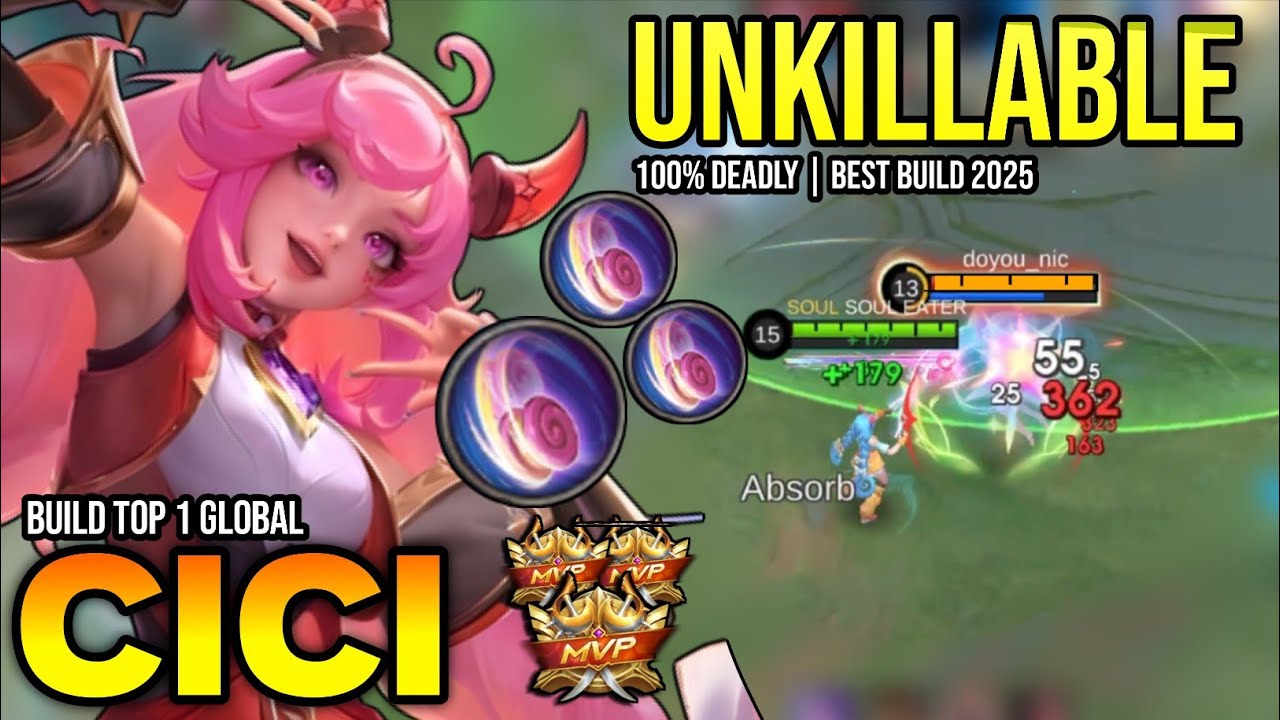 CICI BEST BUILD 2025 | BUILD TOP 1 GLOBAL CICI GAMEPLAY | MOBILE ...