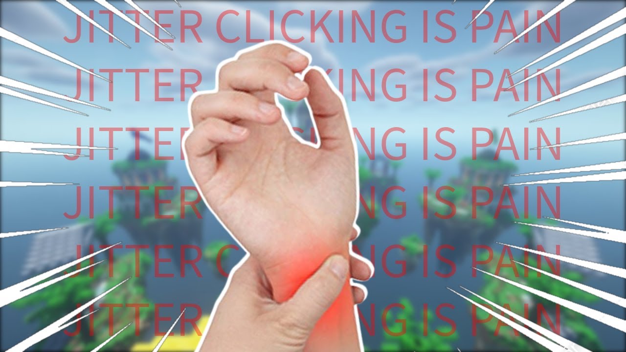 learning how to jitter-click is PAIN (skywars commentary) - YouTube